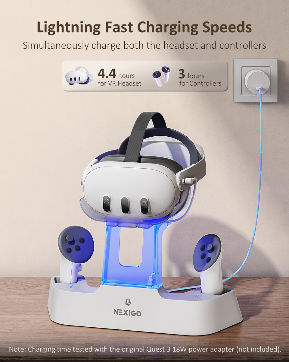 NexiGo Charging Dock for Meta Quest 2 & 3