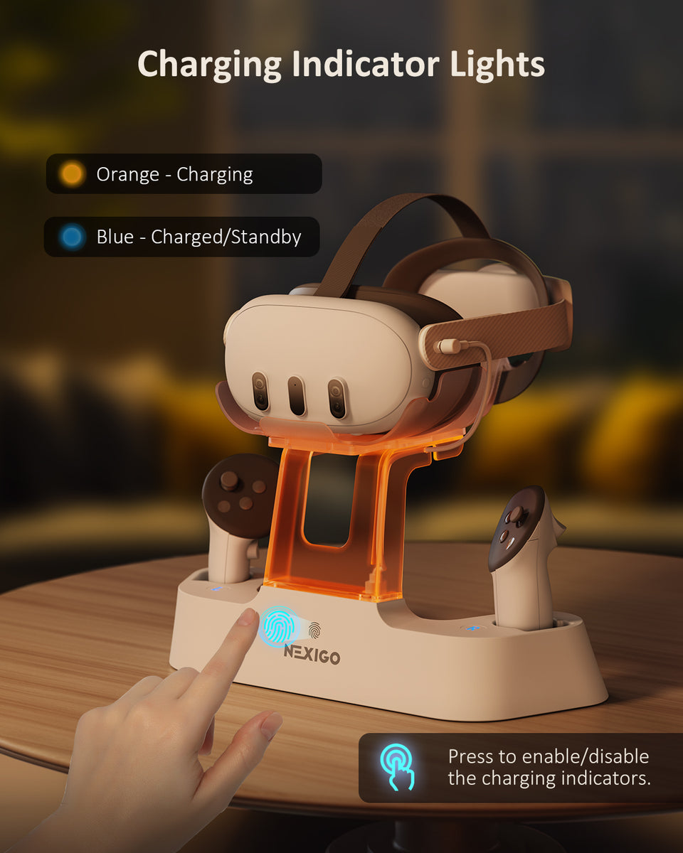 NexiGo Charging Dock for Meta Quest 2 & 3
