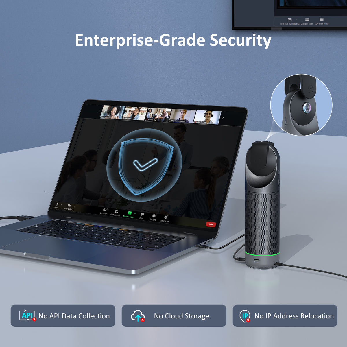 NexiGo 360° Conference Camera