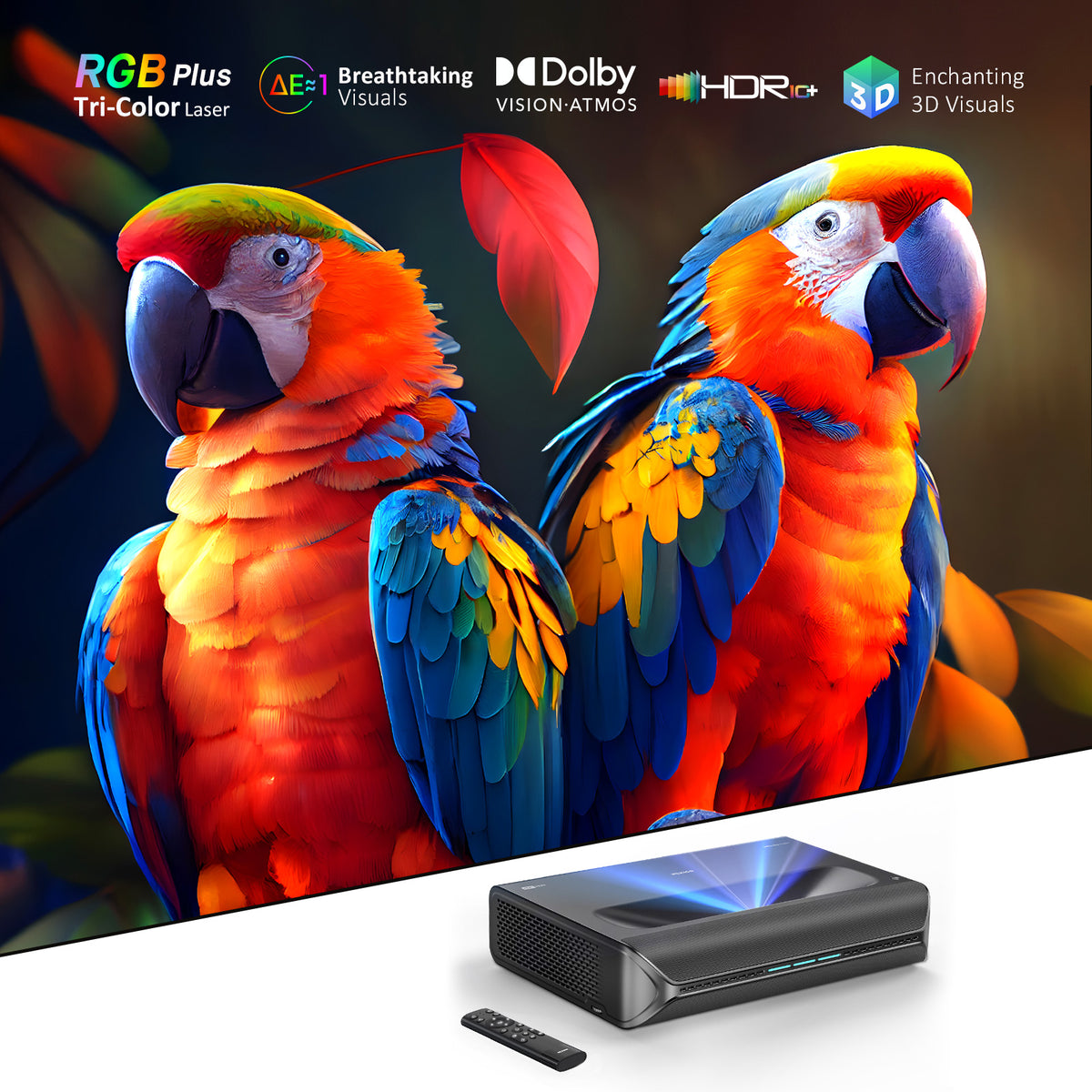 NexiGo Aurora Lite UST Tri-Color Laser Projector