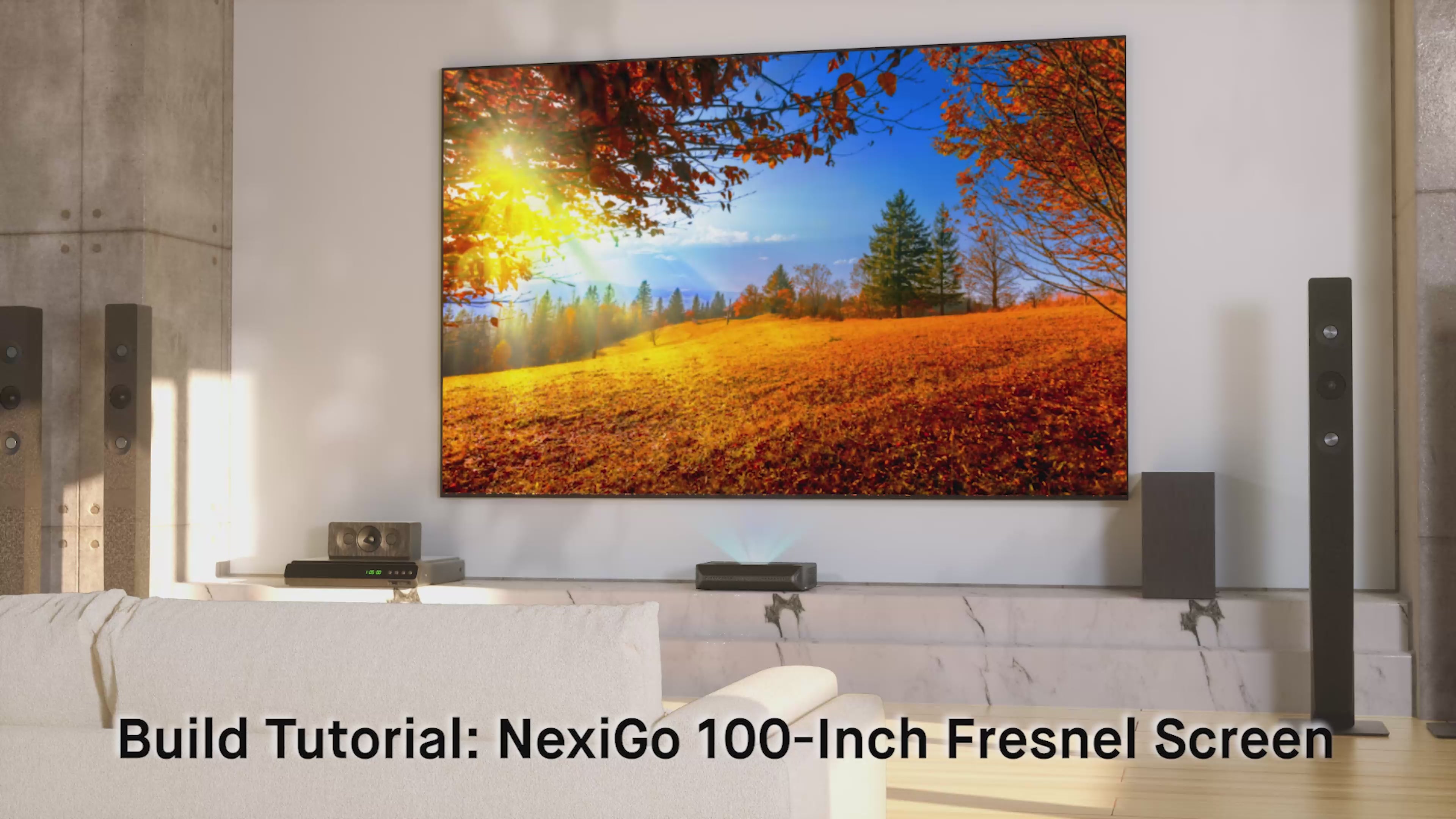 NexiGo Aurora Pro Ultra Short Throw Laser Projector