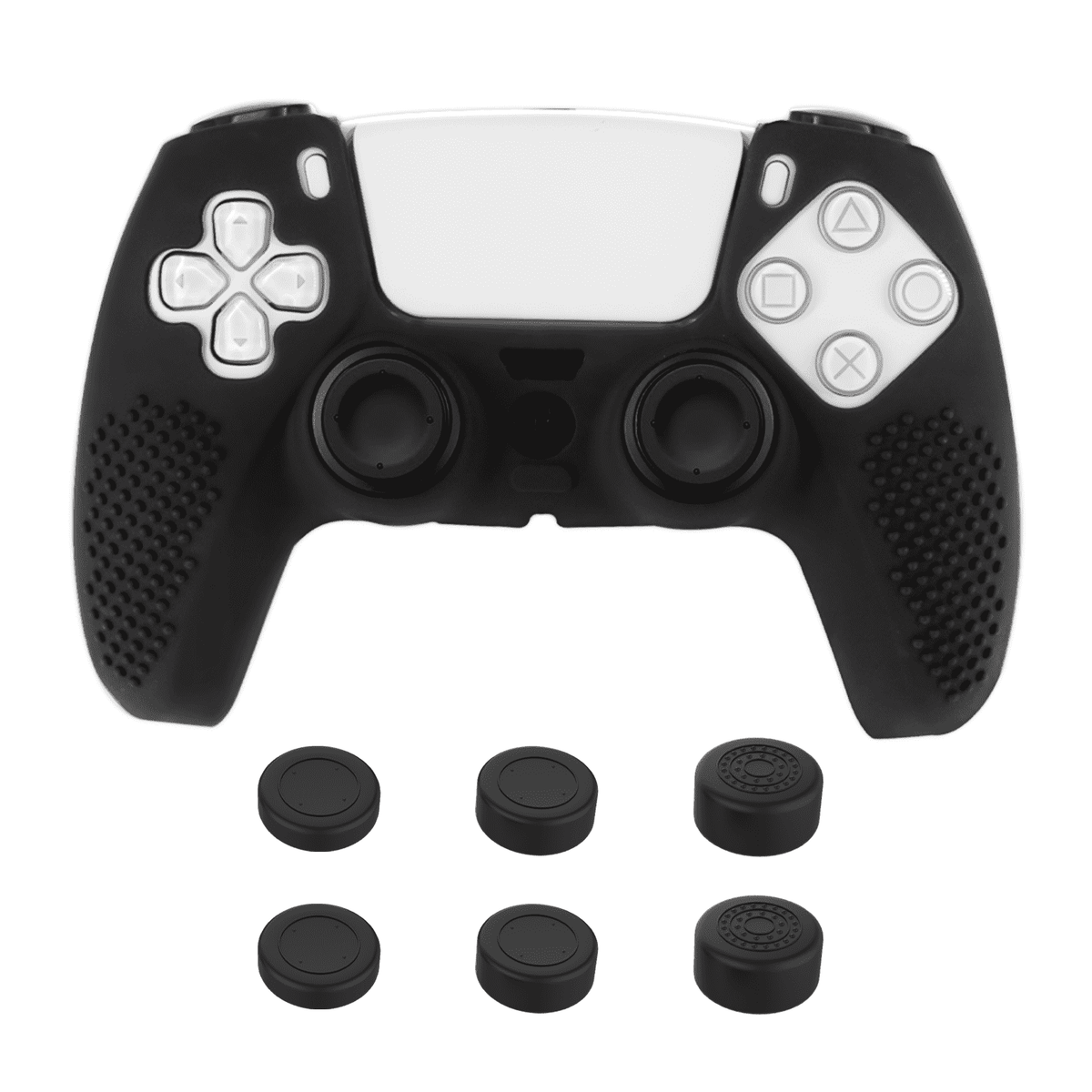 NexiGo PS5 Controller Grip Cover with Joystick Caps